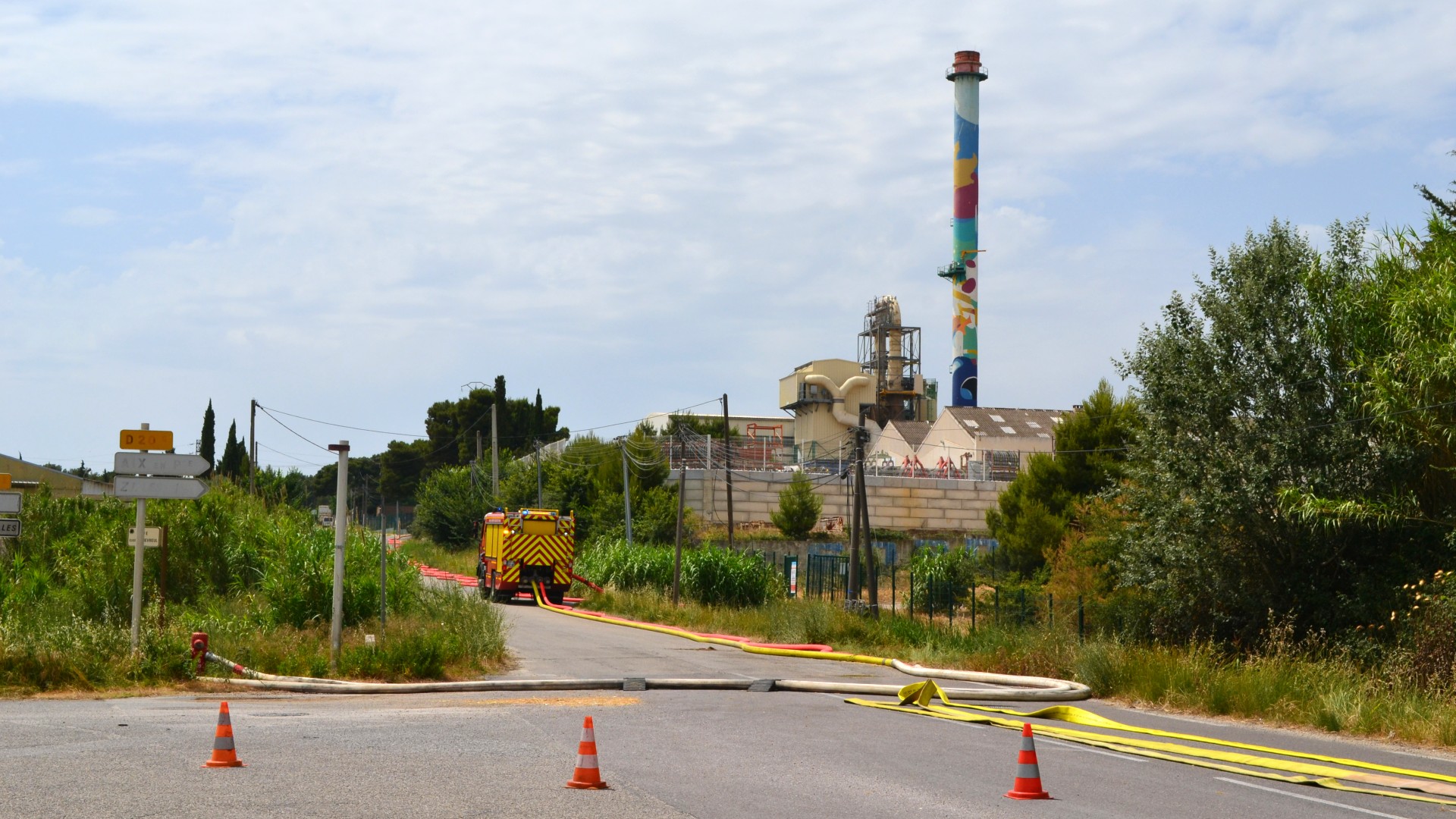 Incendie à Rognac : la baignade autorisée dans l'étang, la pêche reste ...