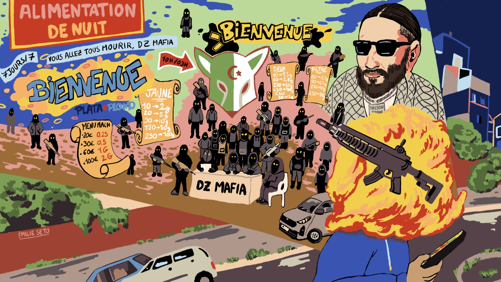 De quoi la DZ Mafia est-elle le nom ? - Marsactu